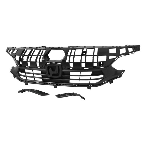 For 2022-2023 Honda Civic Black Front Bumper Upper Grille OE Factory ...
