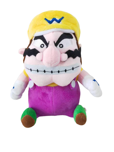 Wario Super Mario Bros Plush Toy Stuffed Animal Soft Figure Doll 7" | eBay