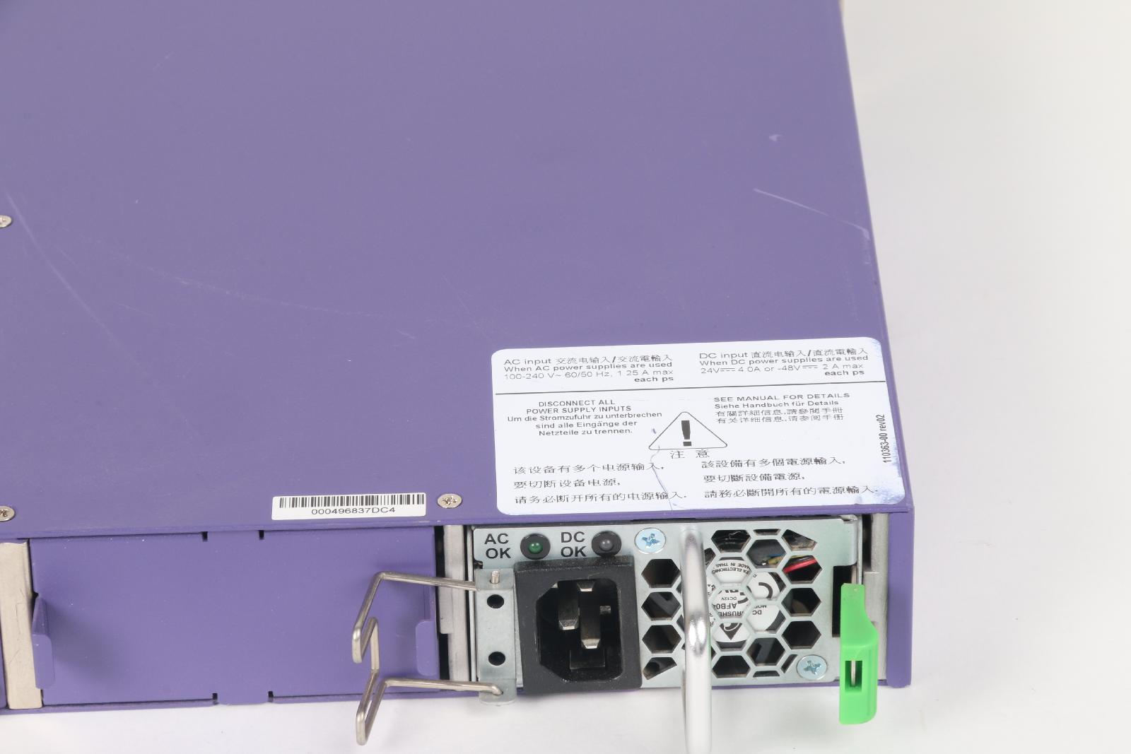 Extreme Networks Summit X460-24x 24-Port Managed Switch - Edge - 1 PSU ...