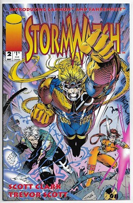 STORMWATCH #0 & 2 IMAGE COMIC BOOK LOT 1st series Cannon & Fahrenheit ...
