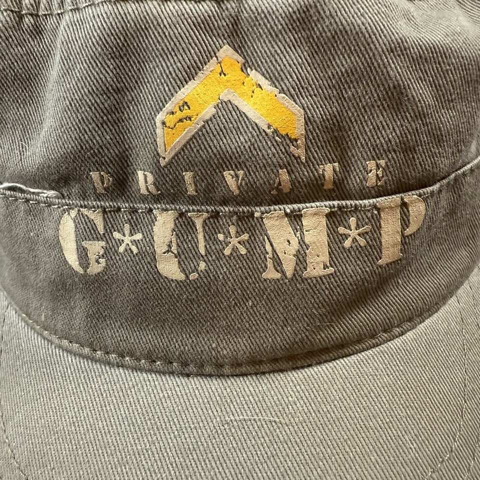 Rare Private Gump Military Hat Baseball Cap Bubba Gump Shrimp Company S ...