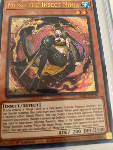 Mitsu The Insect Ninja DABL-EN016 Ultra Rare 1st Edition NM-M Yu-Gi-Oh ...