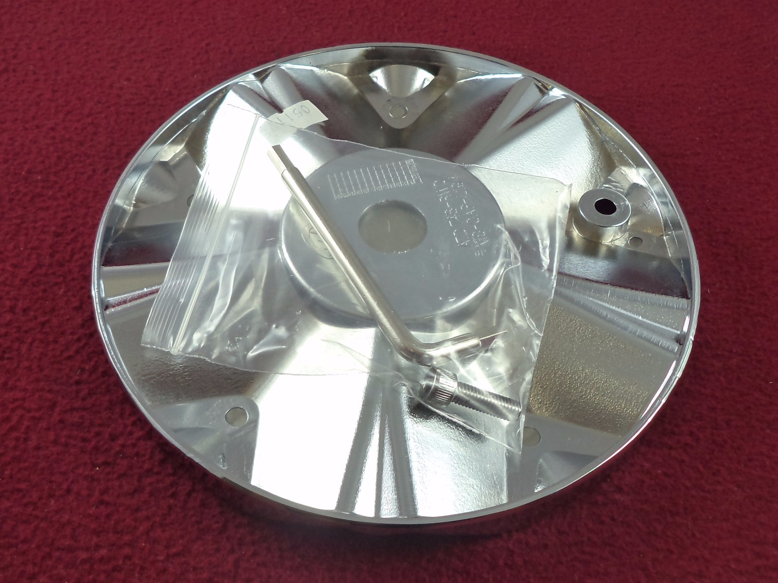 MOSSA Wheels 'BRISTOL' Chrome Custom Wheel Center Caps Set of 4 # MS ...