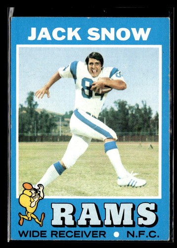 1971 Topps #44 Jack Snow VG | eBay