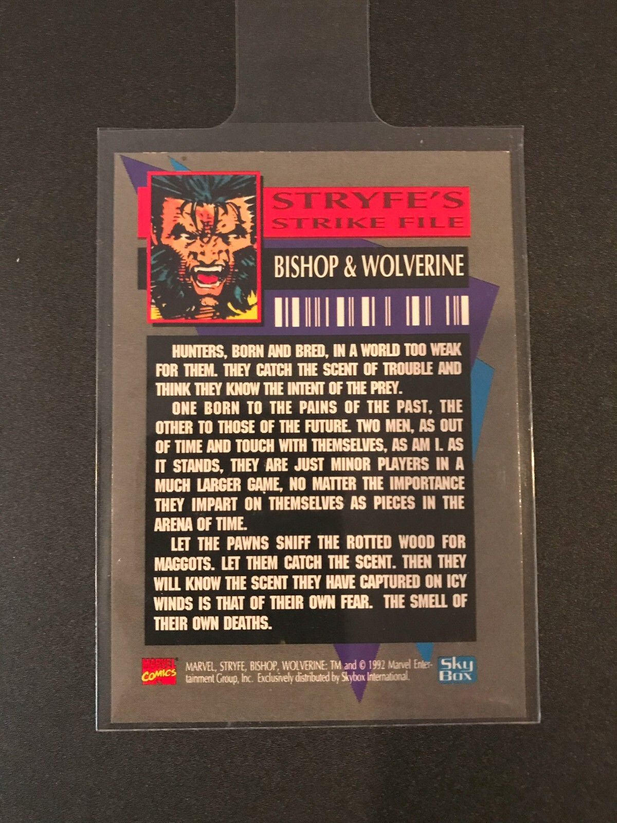 1992 X-Cutioner's Song Stryfe's Strike Files Singles-You Choose-Finish ...