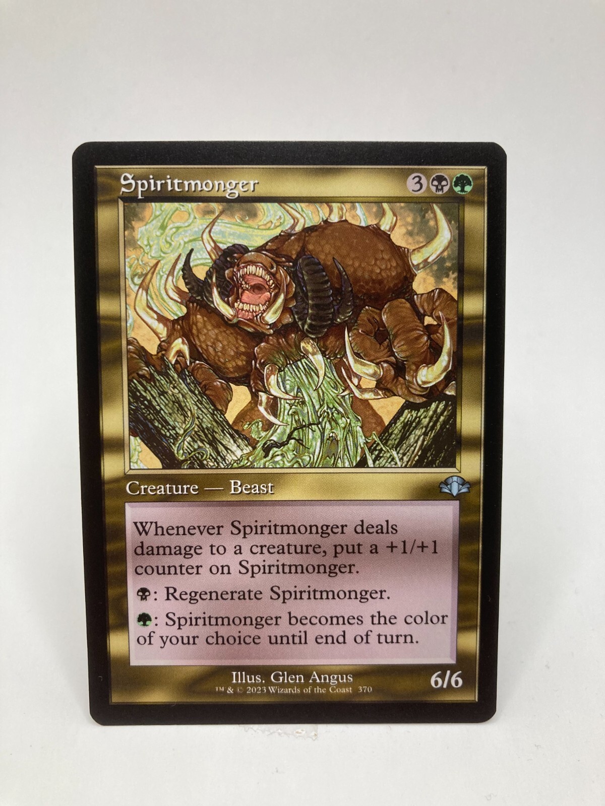 Spiritmonger NM/M* RETRO Dominaria Remastered ENGLISH 370 mtg ...