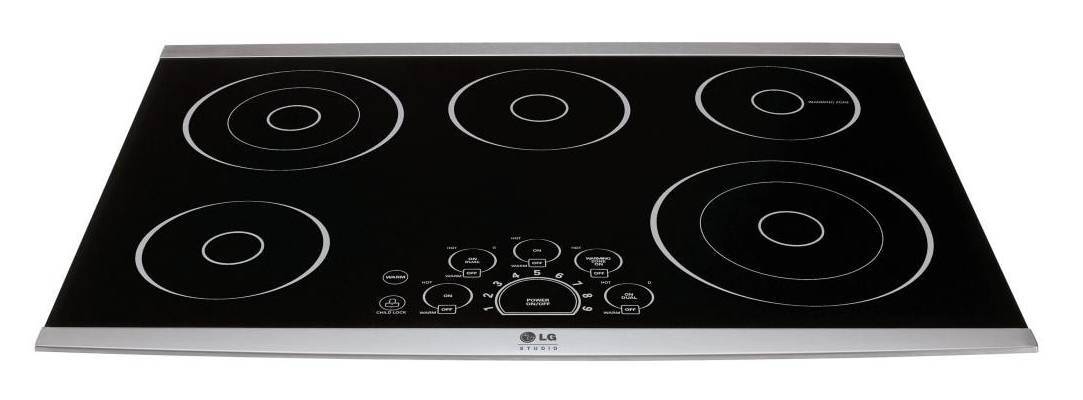 LG Studio 36" 5 Elements SmoothTouch Smoothtop Electric Cooktop ...