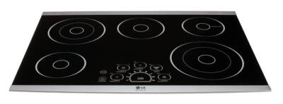 LG Studio 36" 5 Elements SmoothTouch Smoothtop Electric Cooktop ...
