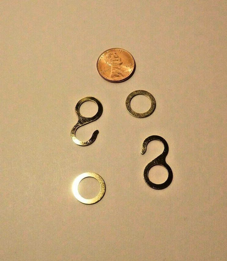 CUCKOO CLOCK CHAIN HOOKS AND RINGS FOR 8- OR 1-DAY / WEIGHT SHIP FREE ...