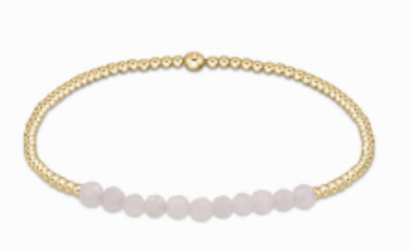 E. Newton - Gold Bliss 2mm Bead Bracelet - Moonstone | eBay