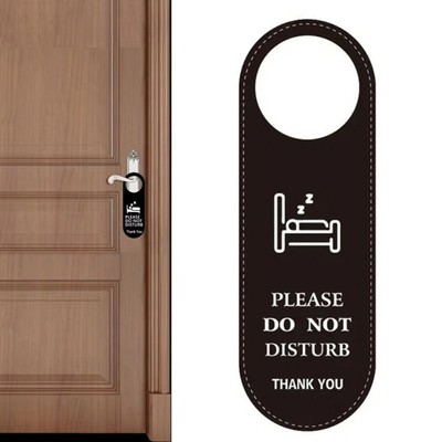 1pcs Wear Resistant Do Not Disturb Sign Warning Hanging Ornament Hotel ...