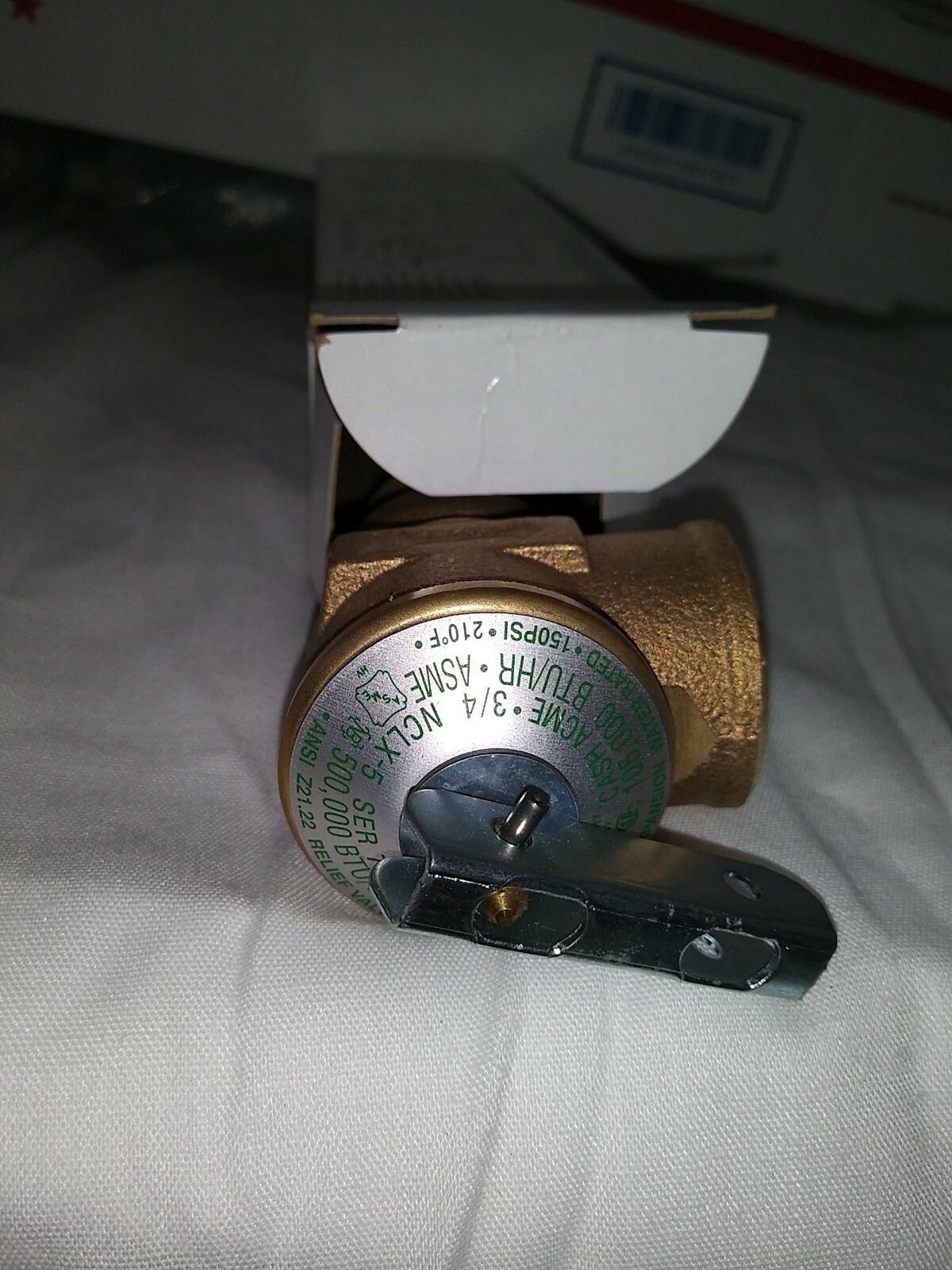 Cash ACME Nclx-5 Temperature Pressure Relief Valve Plumbing for sale ...