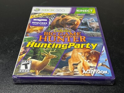 Cabela's Big Game Hunter: Hunting Party (Xbox 360 Kinect) 🔥Fast ...