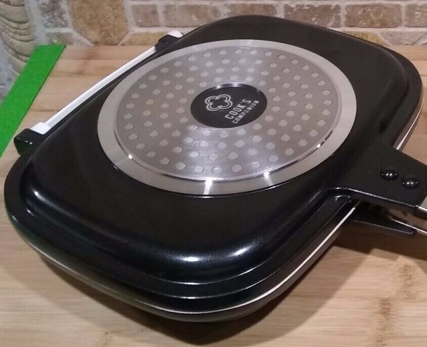 New Cook's Companion Flip Pan Low Pressure Cooking Induction Ceramic ...