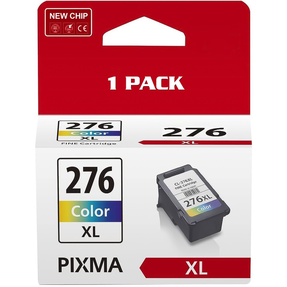 PG-275XL CL-276XL Ink compatible for Canon 275 276 PIXMA TS3520 TS3500 ...