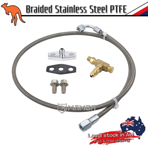 MAMBA Universal Turbo Oil Feed Line Kit For Hitachi HT18 104cm 2.5mm ...