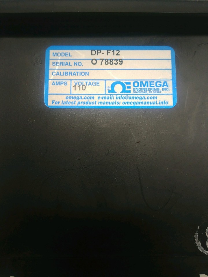 NEW IN BOX! OMEGA 110V DPF10 SERIES 6-DIGIT BATCH CONTROLLER DP-F12 | eBay