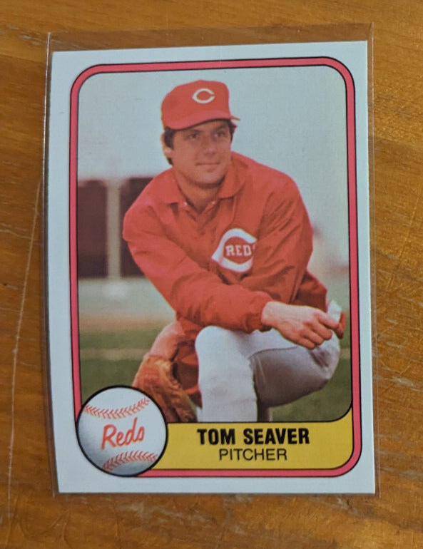 1981 Fleer #200 Tom Seaver Reds | eBay