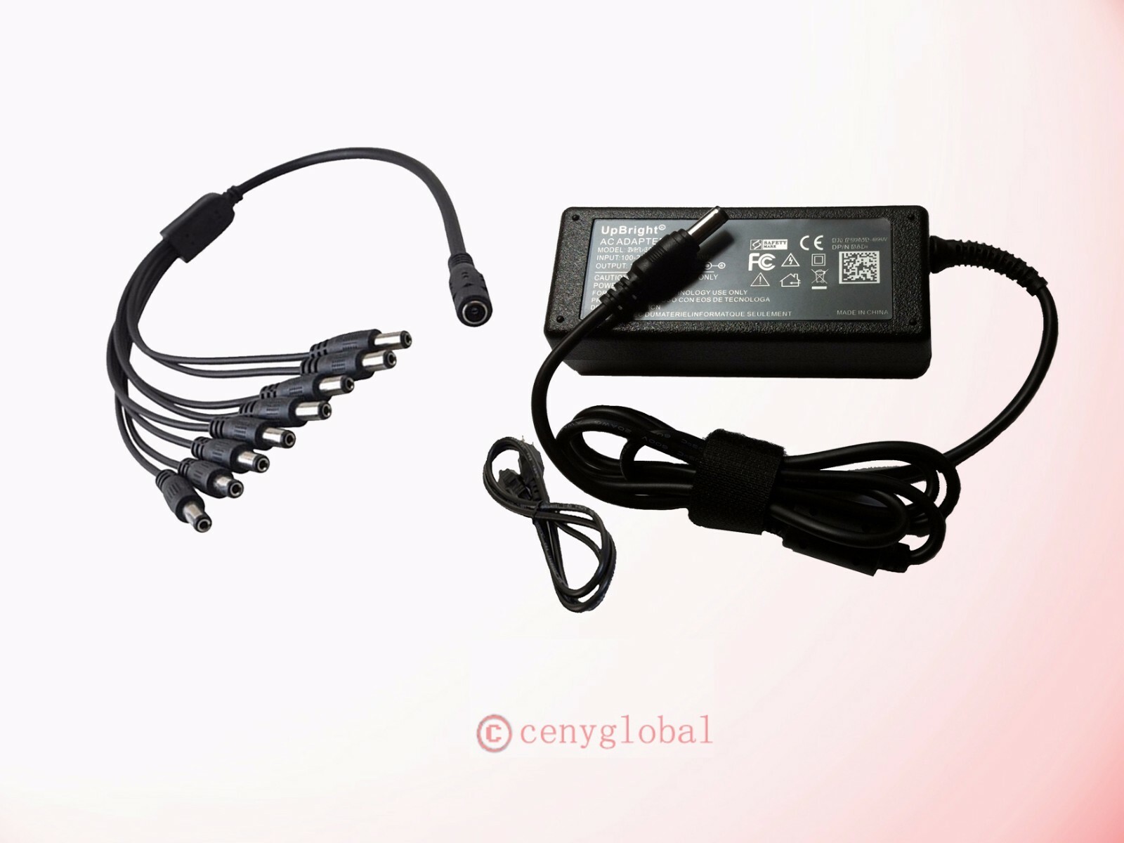 AC Adapter & 4/8 way Splitter For LOREX 12VDC Security Camera CS ...