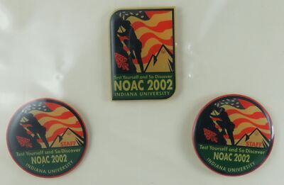 2002 Boy Scouts OA National Order of the Arrow Conference Pins [PN-2919 ...