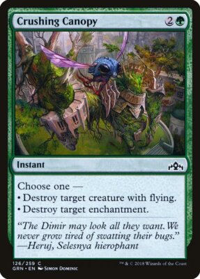4x Crushing Canopy - NM - Guilds of Ravnica - SPARROW MAGIC mtg | eBay