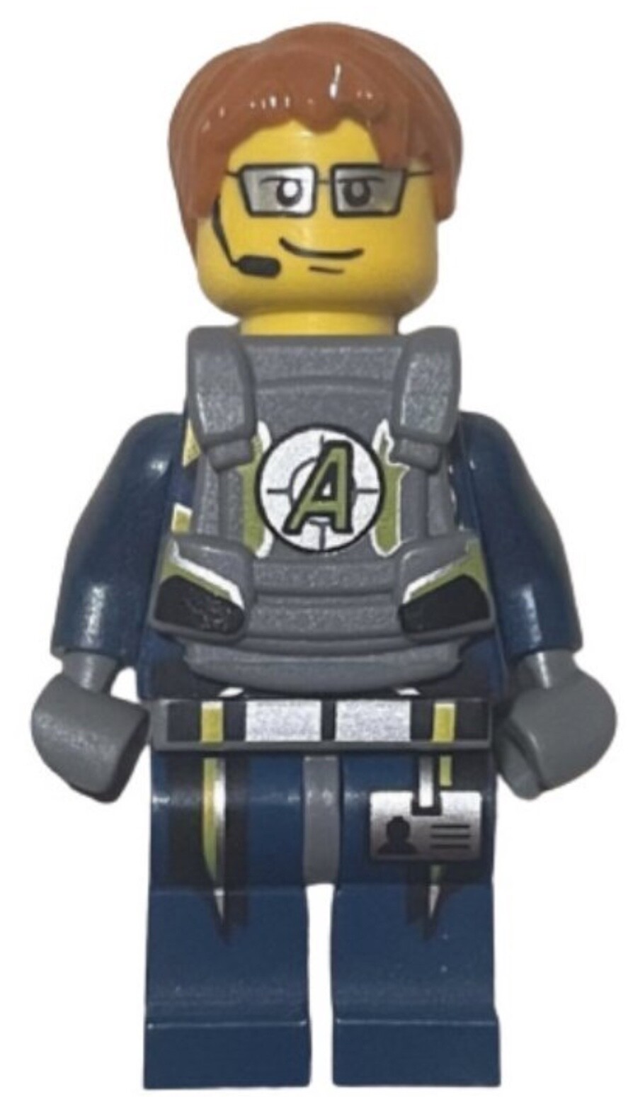 LEGO MINIFIGURE AGENTS AGENT FUSE DAMAGED AGT022!! SEE DESCRIPTION! | eBay