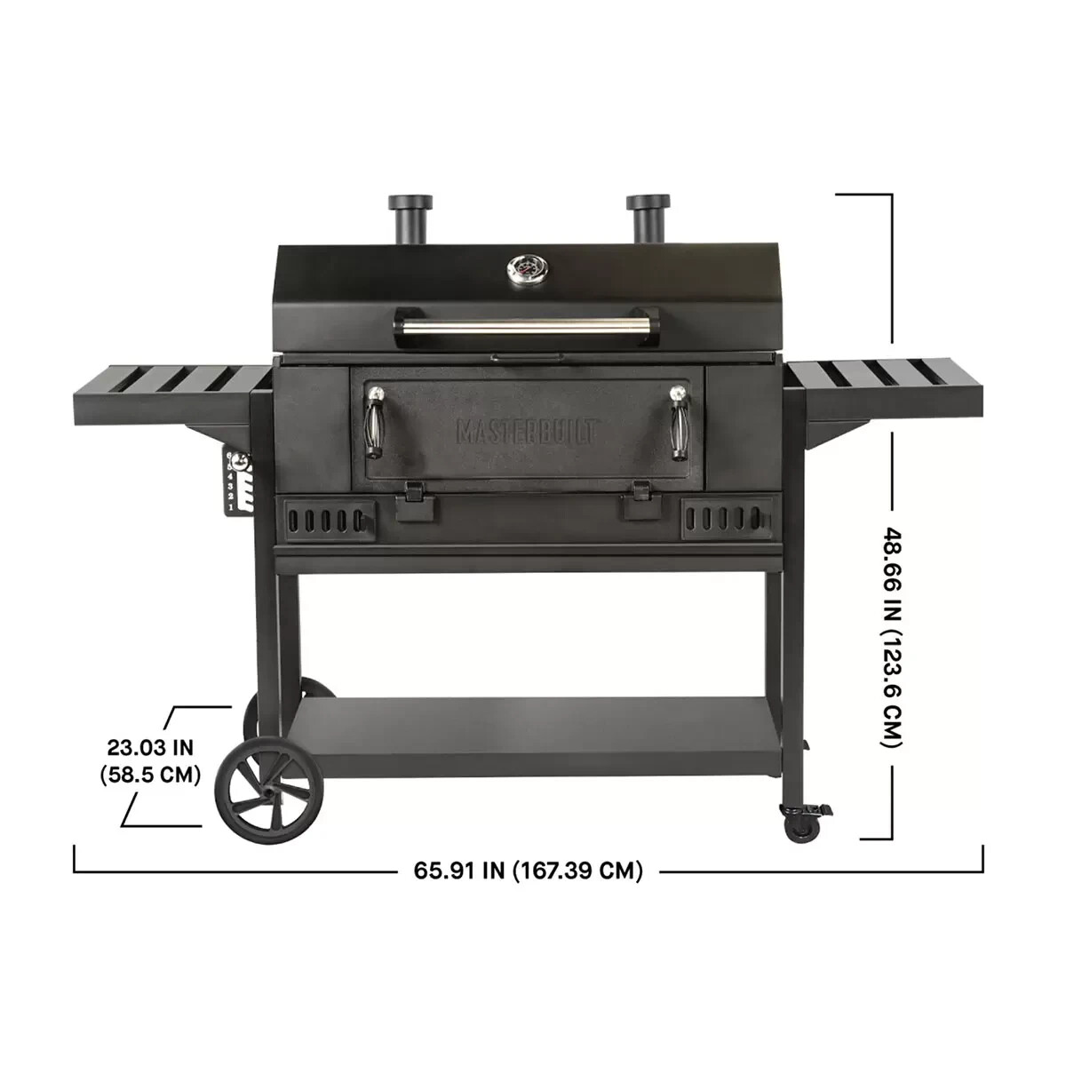 Masterbuilt Smoke Hollow 36" (91.4cm) Premium Charcoal Barbecue | eBay