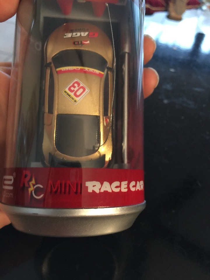 Mini RC Soda Can Race Car - GOLD by deworld.com | eBay