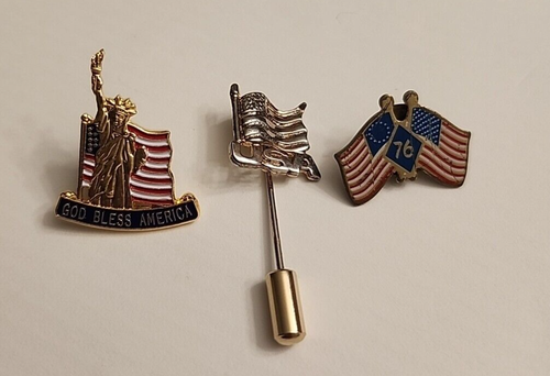 USA Pins Lot of 3 | eBay