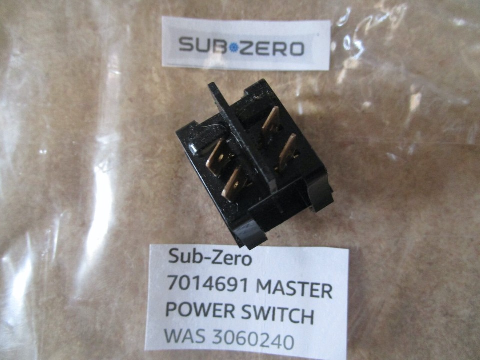 SUB ZERO MASTER POWER SWITCH 7014691 NEW UPDATED DIRECT REPLACEMENT FORM S-Z | eBay