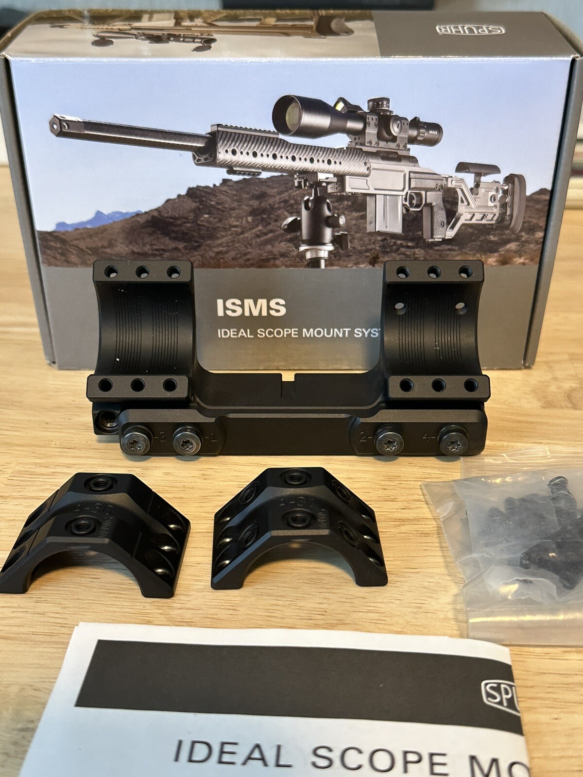 SPUHR ISMS Scope Mount 0 MIL 0 MOA 30mm 1.34" SP-3006 | eBay