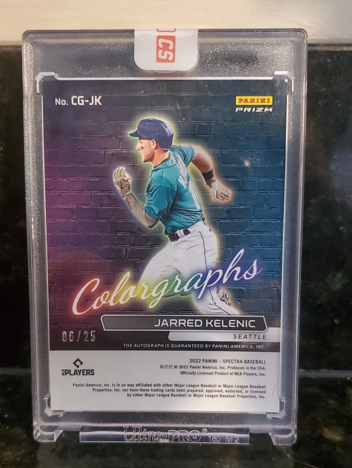 JARRED KELENIC 2022 Panini Spectra Colorgraphs - Autograph #06/25 ...