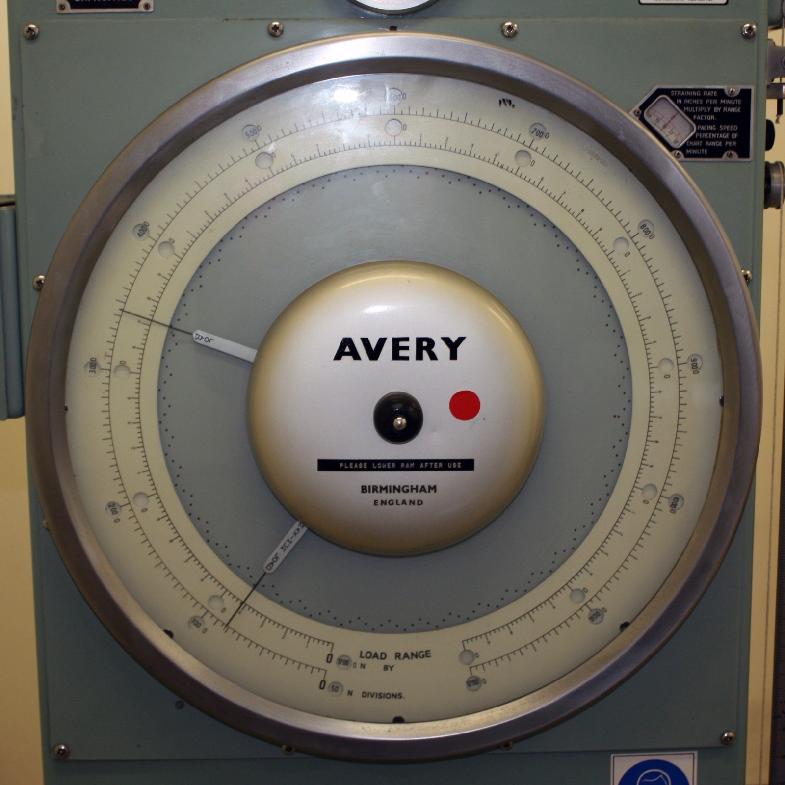AVERY 12000N TYPE 7106DCN tensile testing machine material tester | eBay