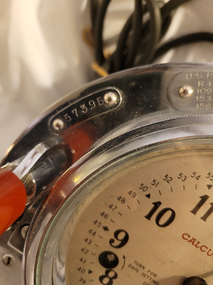 Vintage 1941 Pool Hall Calculagraph Time Clock Model 30 | eBay