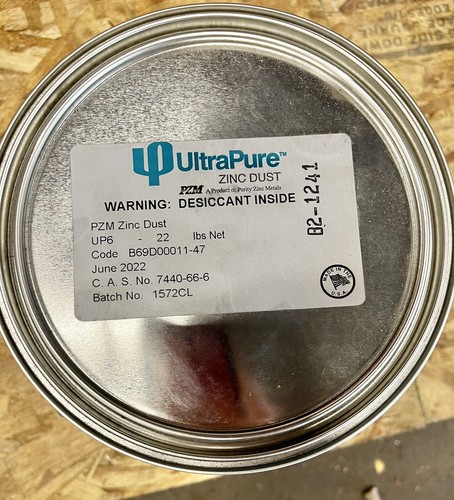 LOT OF 2 Sherwin Williams Zinc Clad Zinc Dust Powder Part F 22LB | eBay