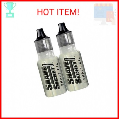 SHAVE SECRET SHAVING OIL- THE BEST SHAVE EVER! 18.75ML(2 Pack) | eBay