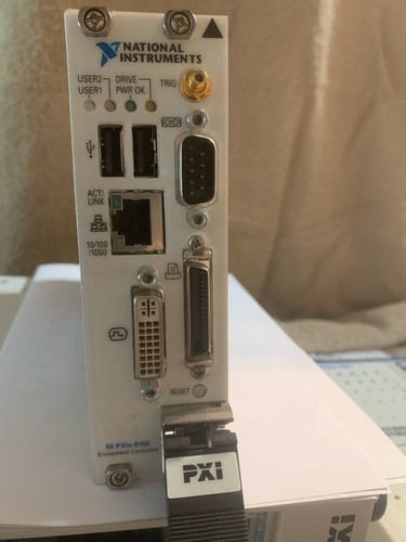 National Instruments NI PXIe-8102 1.9 GHz Dual-Core Processor PXI ...