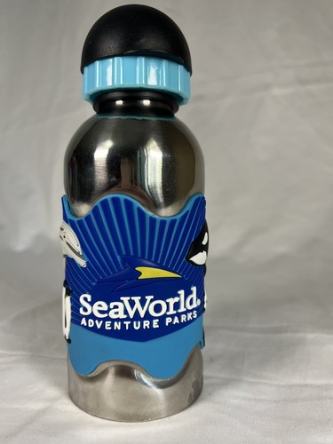 Seaworld Adventure Parks Stainless Cup Orca Polar Bear Dolphin Penguin ...
