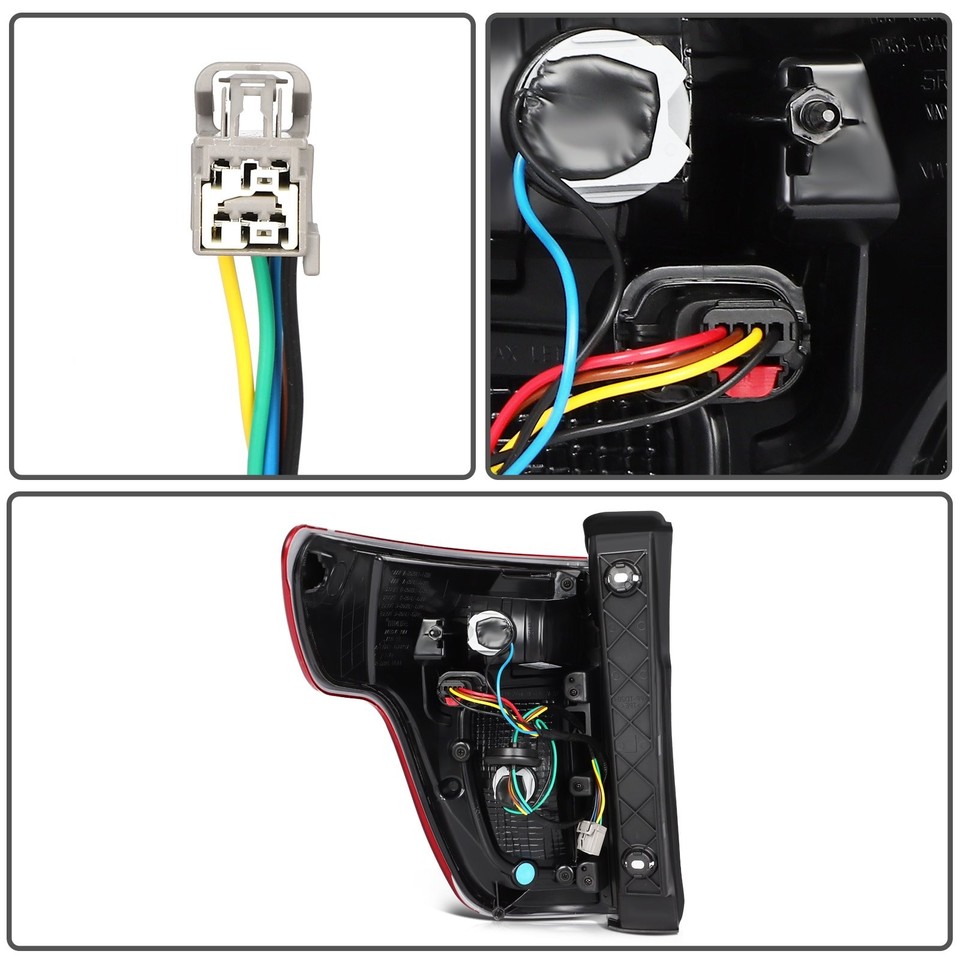 Tail Lights For 2011-2015 Ford Explorer Brake Turn Lamp Assembly Pair ...