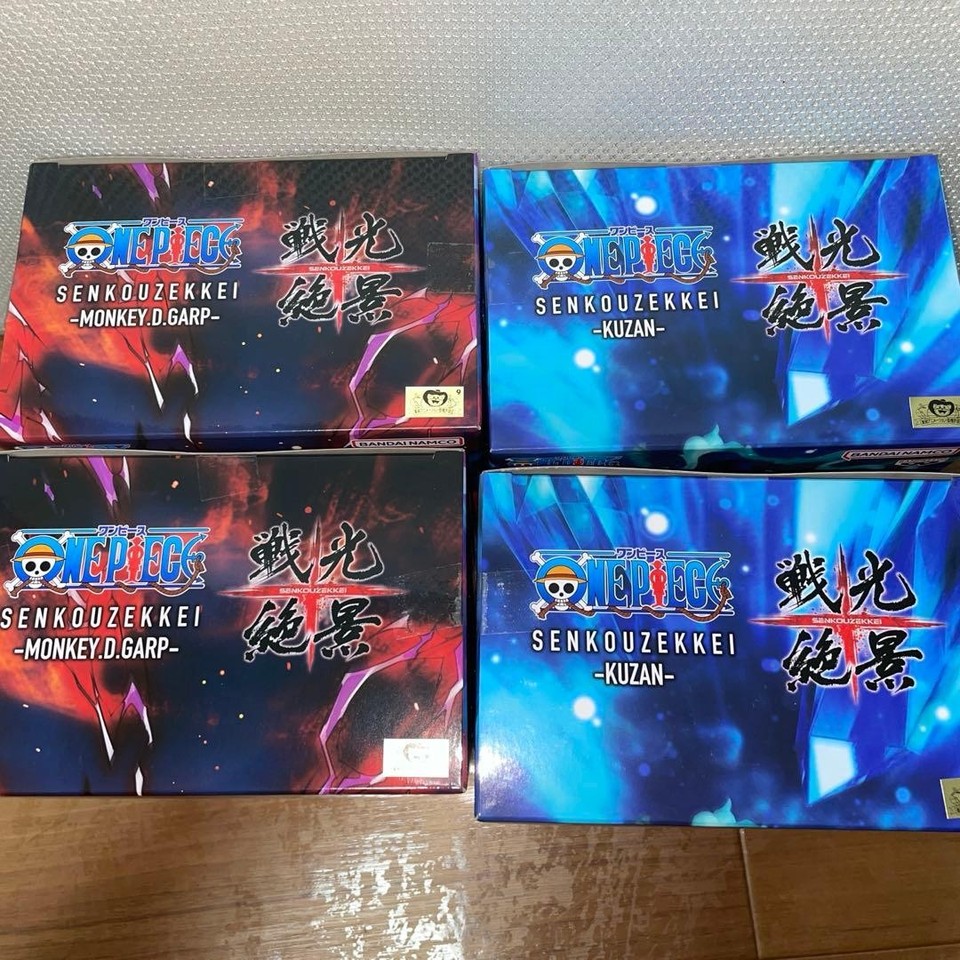 ONE PIECE Senko Zekkei Figure Garp Kuzan Set of 4 Bulk Sale | eBay