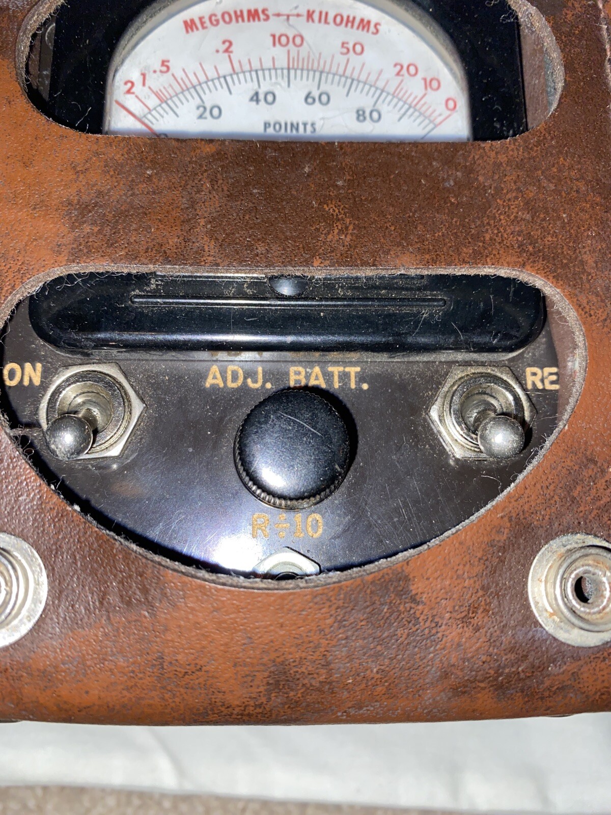 Bell System KS-8455L2 Megohms / Kilohms with Leather Case | eBay