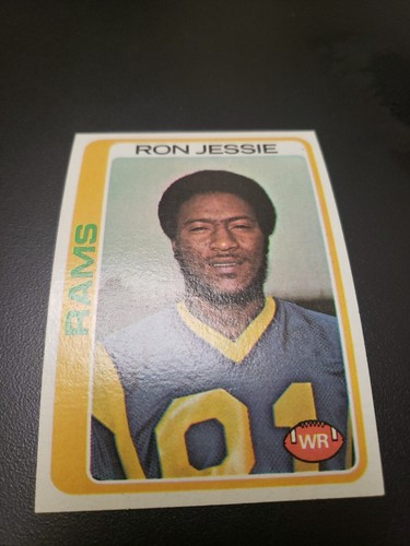 1978 TOPPS FOOTBALL RON JESSIE LOS ANGELES RAMS #283 | eBay