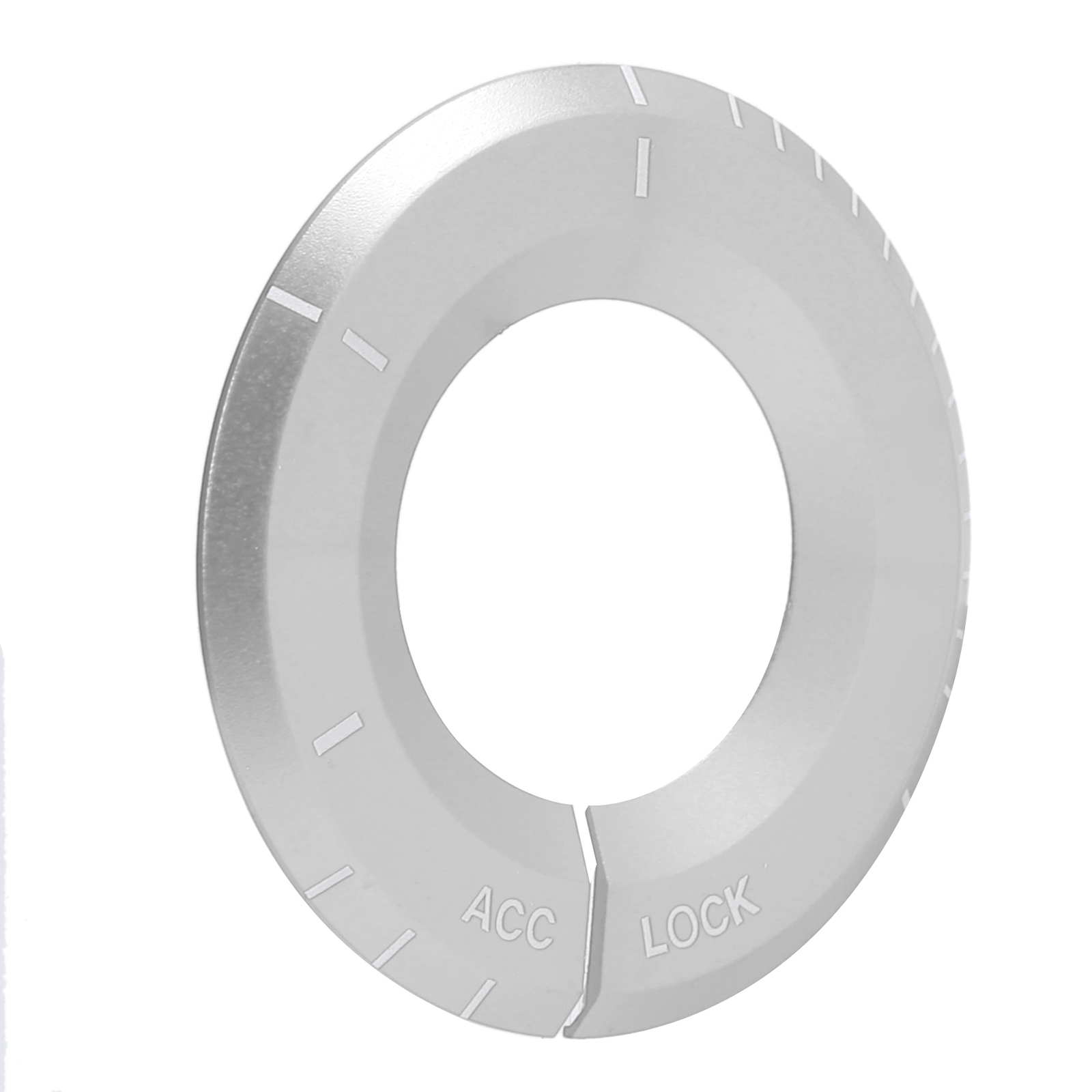 (Silver)ATV Key Cover Aluminum Alloy Motorcycle Key Cover Exquisite For ...