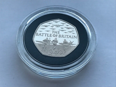 Simply Coins~ 2015 PREMIUM PROOF BATTLE OF BRITAIN FIFTY 50 PENCE | eBay