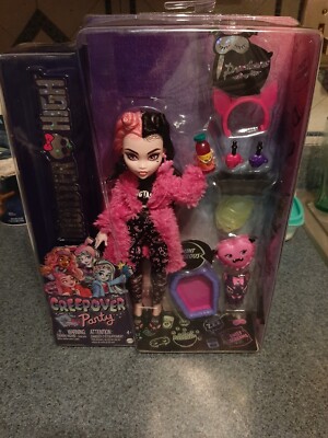 Monster High Draculaura Doll Play Set w/Pet Creep Over Party NEW G3 ...