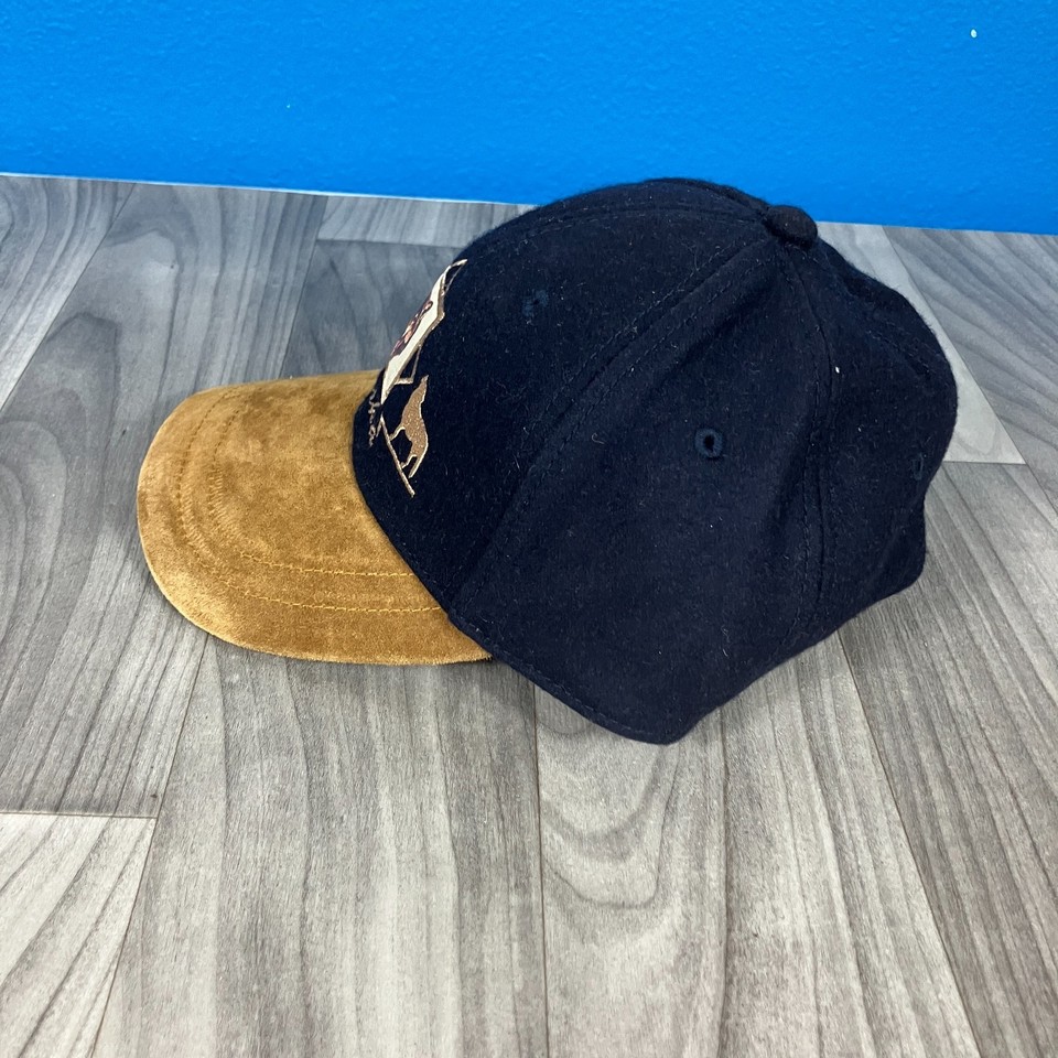 Alaska Wolf Hat Black One Size Strap Back Adjustable Adult Pure Alaska ...