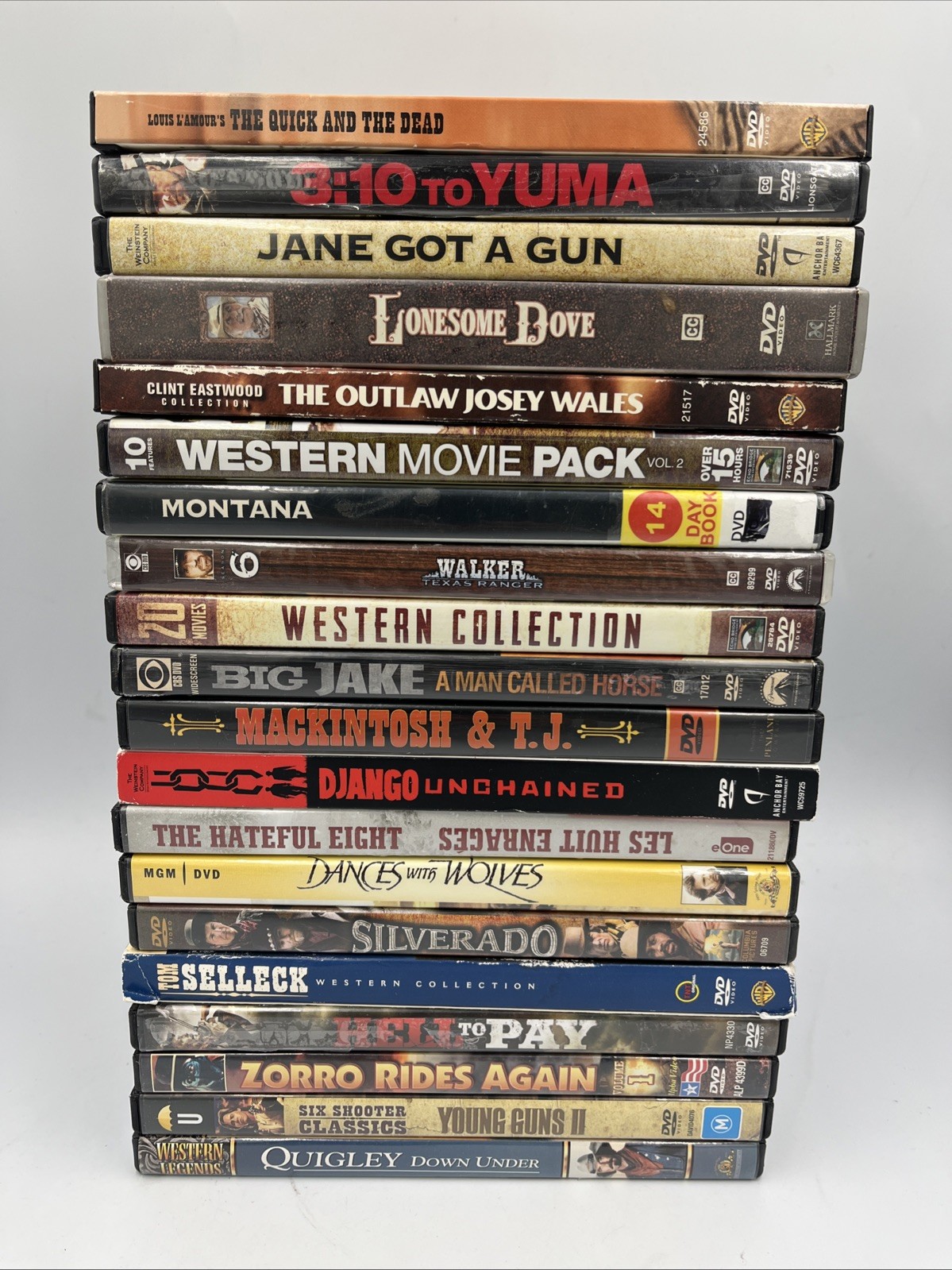 Western Movies • DVD • Lot Of 20 DVDs • Good | eBay