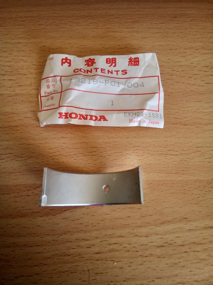 GENUINE HONDA CAR PARTS CONNECTING ROD BEARING F 13216-PC1-004 | eBay ...