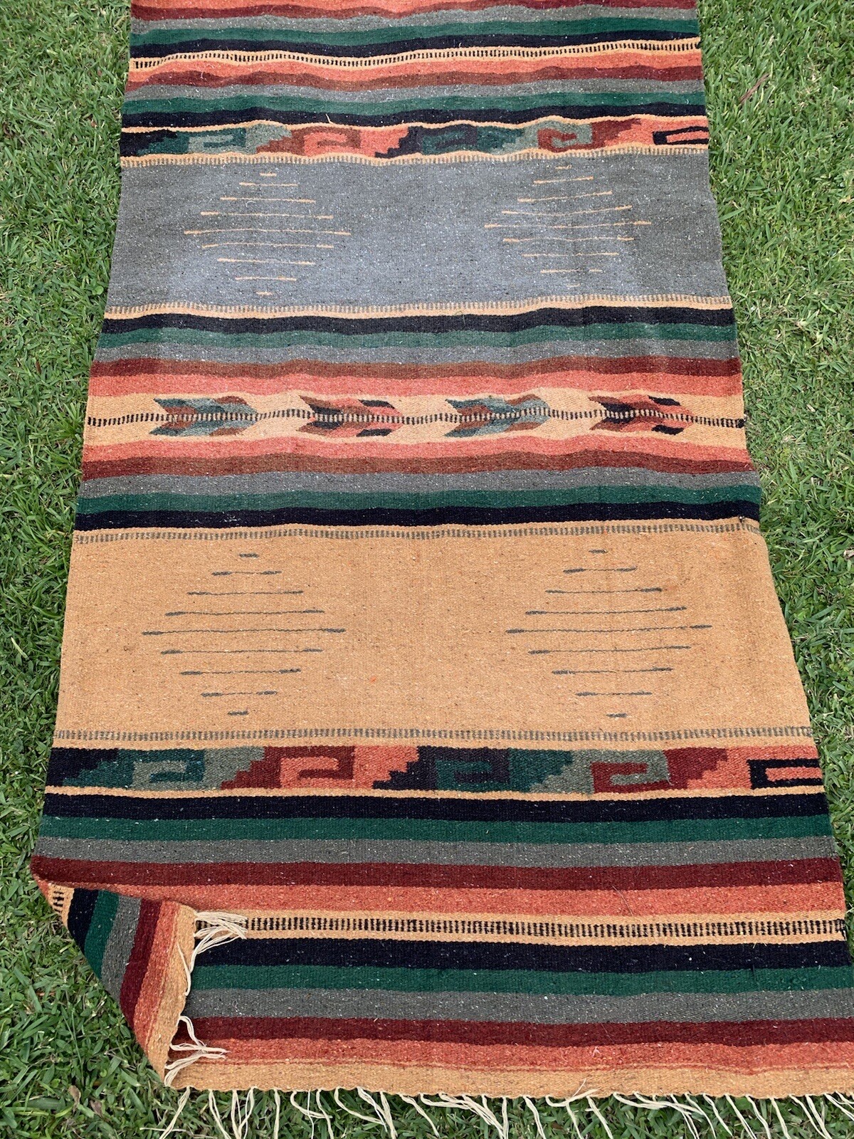 Mexican Serape Rug