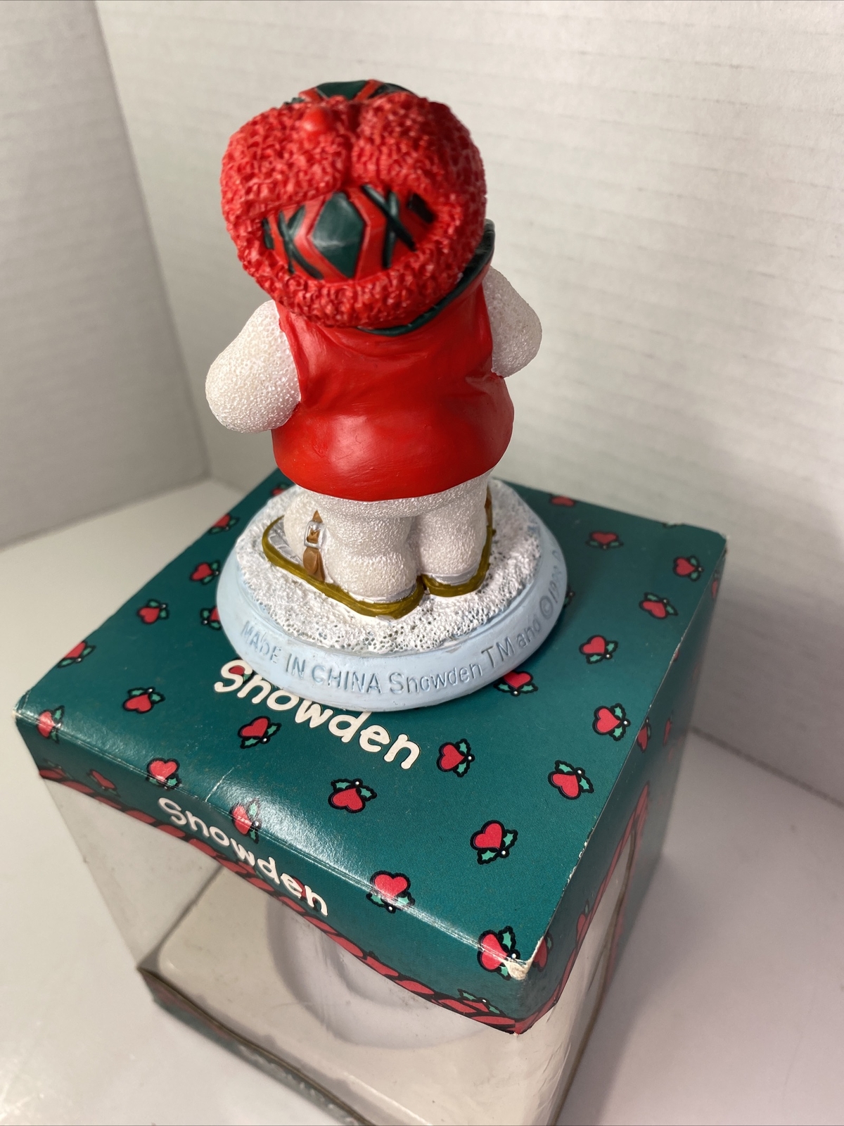 1998 Snowden Snowman Clock Figurine (clock Doesn’t Work) | eBay